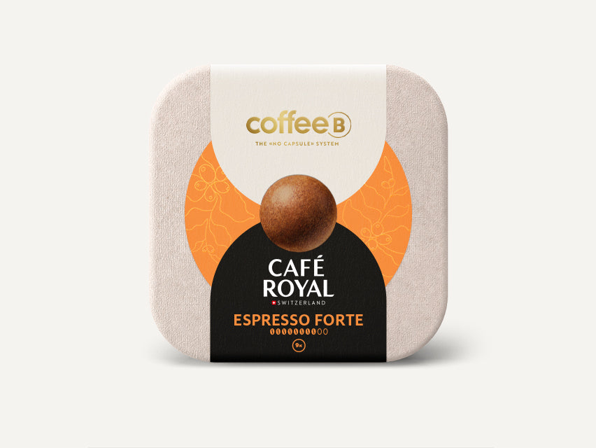 Espresso Forte - CoffeeB - The capsule-free system – Mazal Hospitality